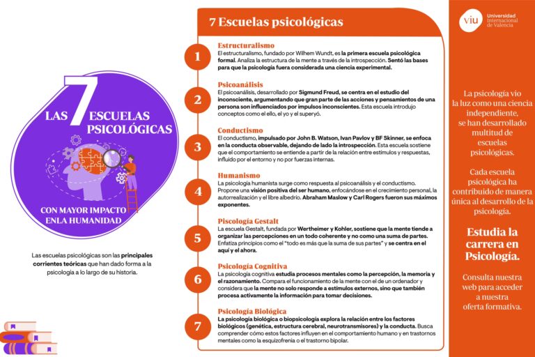 Las 5 Teorías Clave de la Psicología | iNeurociencias